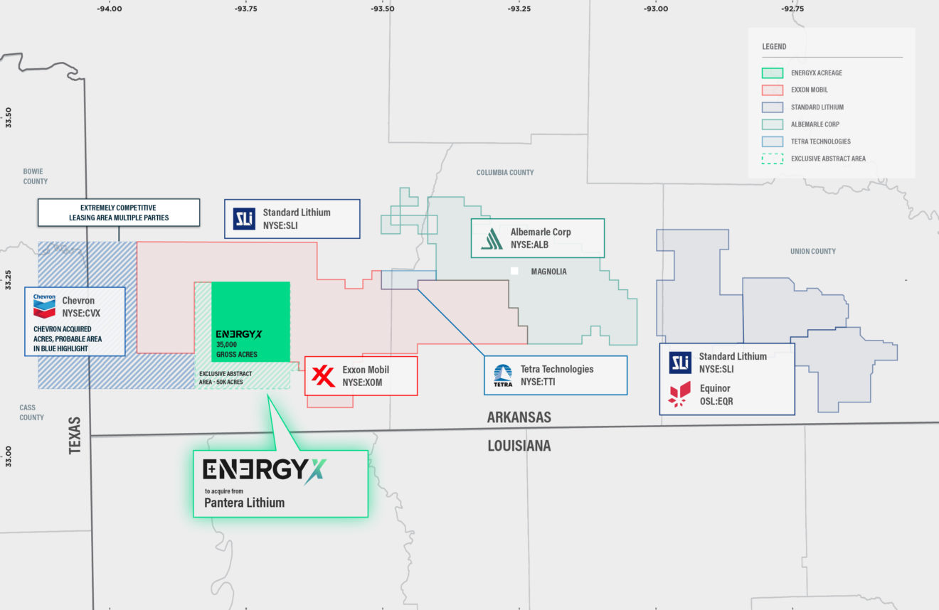 EnergyX Completes 35,000-Acre Smackover Lithium Mineral Deposit ...
