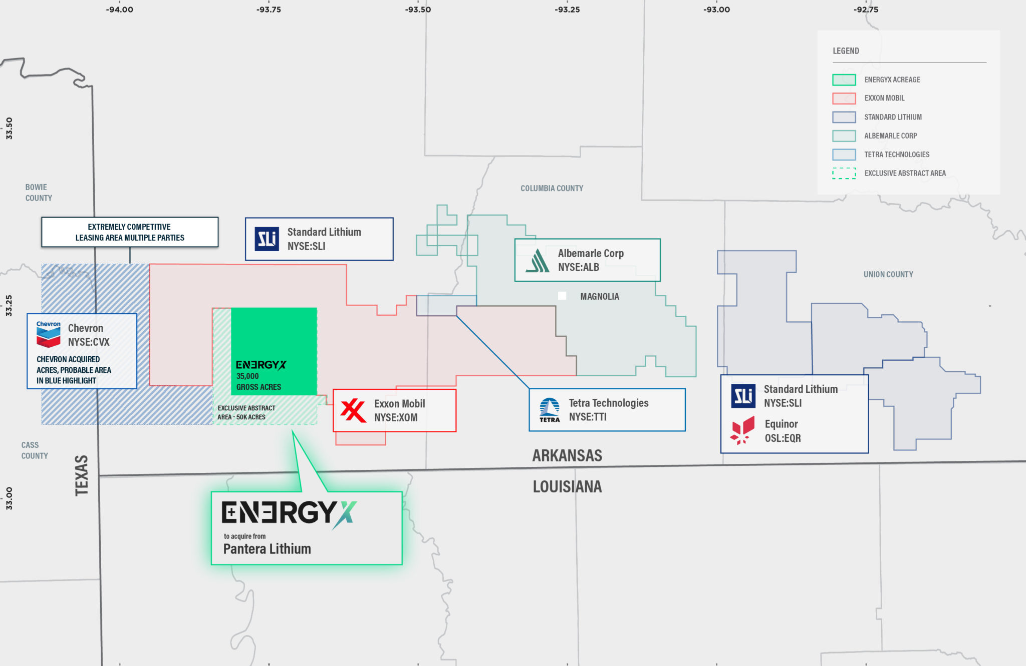 EnergyX Completes 35,000-Acre Smackover Lithium Mineral Deposit ...